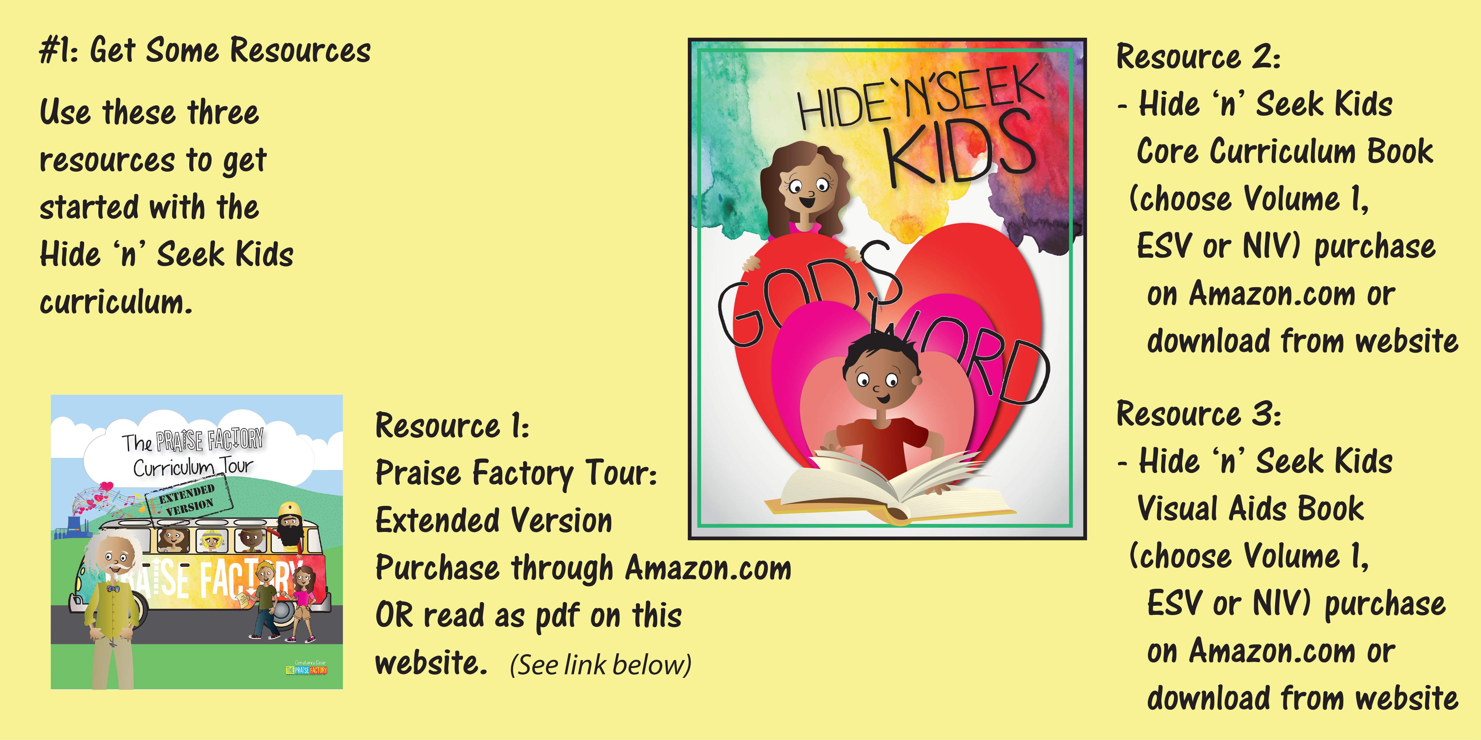 Getting Started Hide 'n' Seek Kids Curriculum Slideshow | The Praise ...